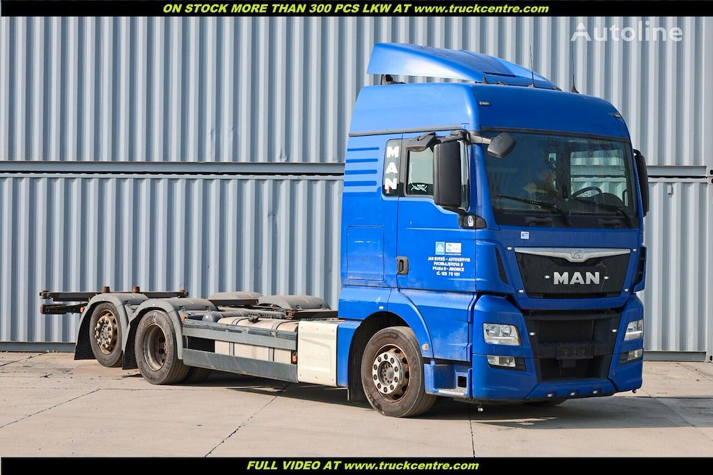 MAN TGX 26.480, BDF, 6x2, EURO 6, LIFTING AXLE BPW kamion šasija