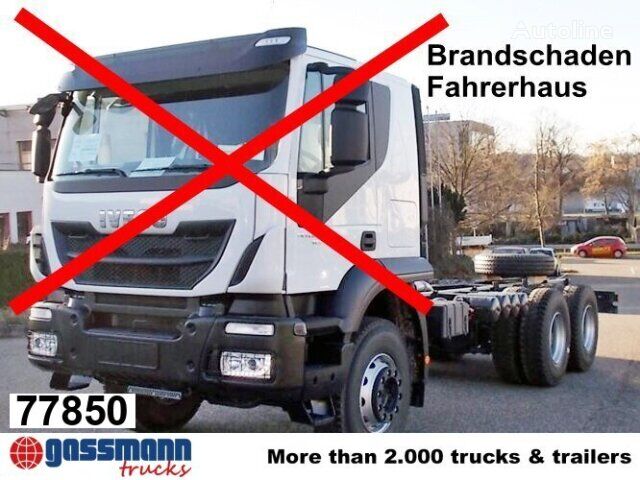 Novi IVECO Trakker AD260T45 6x4, BRANDSCHADEN FAHRERHAUS! kamion šasija