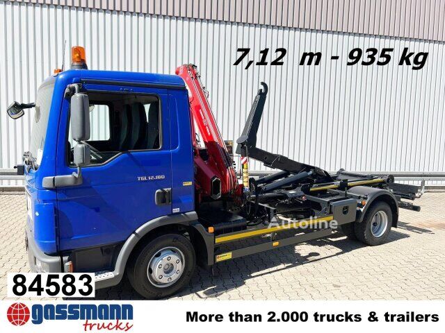 MAN TGL 12.180 4x2 BB, City-Abroller, Kran AMCO VEBA kamion rol kiper