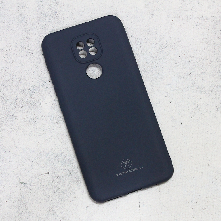 Motorola Moto G9 Play - Zastitna maska (futrola) Teracell Giulietta mat tamno plava