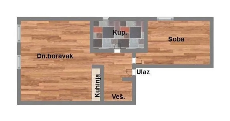 Prodaja, dvosoban stan, 42m2, Novi Sad