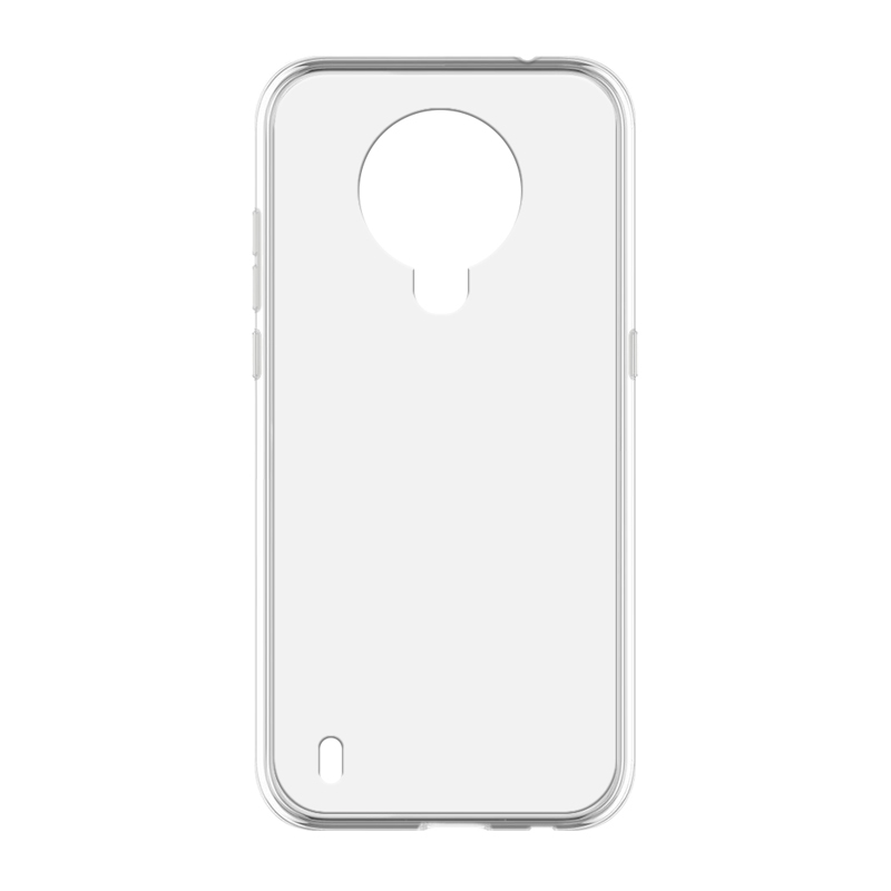 Nokia 1.4 - Zastitna silikonska maska (futrola) CLEAR providna (bela) (MS)
