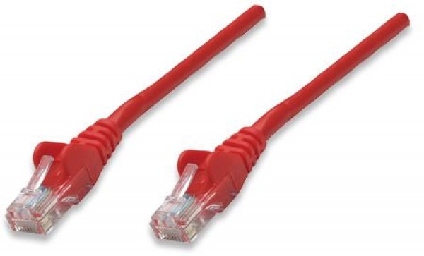 Intellinet prespojni mrežni kabal Cat6, UUTP, 5m, crveni