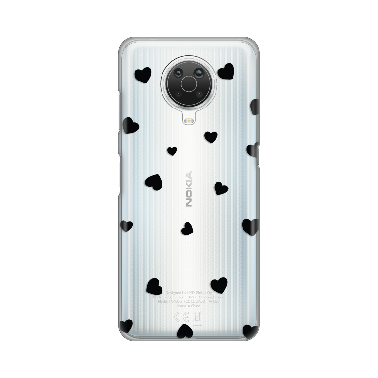 Nokia G10/G20 - Zastitna ultra tanka (skin) maska / futrola PRINT Hearts