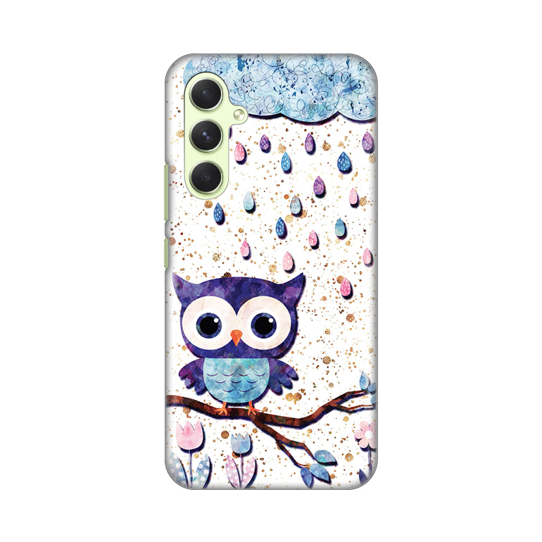 Samsung Galaxy A54 5G - Zastitna ultra tanka (skin) maska / futrola PRINT Owl