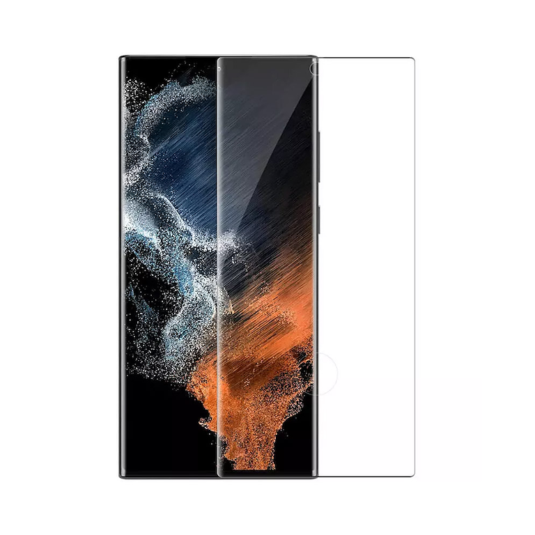 Samsung Galaxy S23 Ultra - Staklena folija (zastitno kaljeno staklo) za ekran Nillkin 3D CP+Max crni