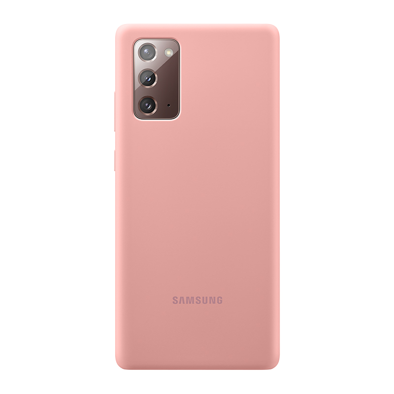 Samsung N980 Galaxy Note 20 - Samsung silikonska Zastitna maska (futrola) bronzana (EF-PN980-TAE)