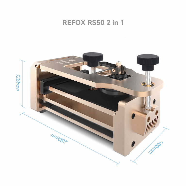 Refox RS50 vakuum alat - otvaranje uredjaja