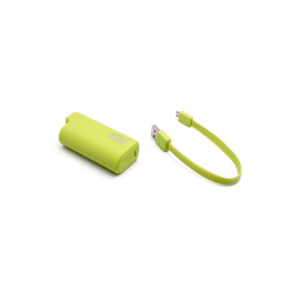 Back up baterija Ebai micro USB 2400mAh zelena
