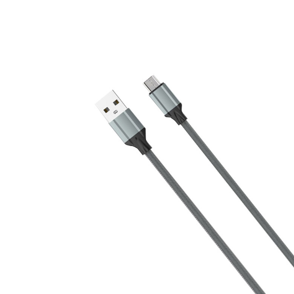 Data kabl LDNIO LS441 micro USB sivi 1m