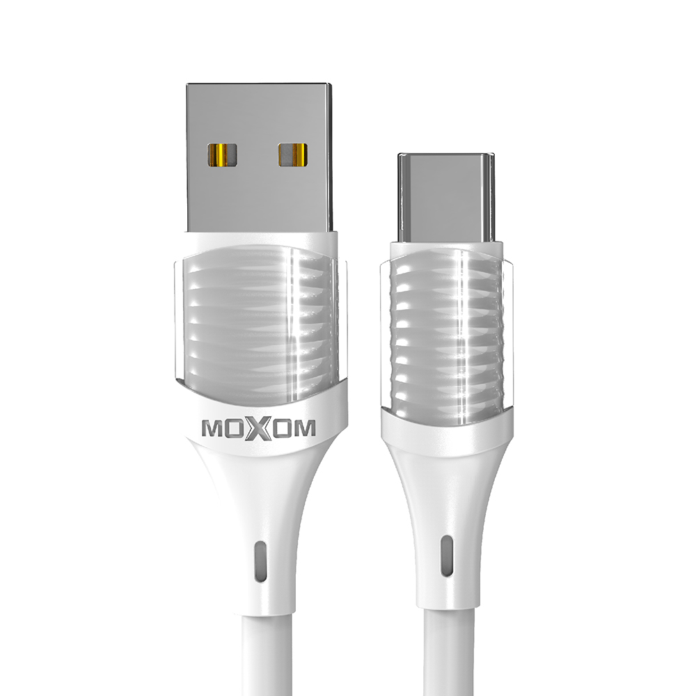 USB data kabl Moxom MX-CB109 3A Type C 1m beli (MS)