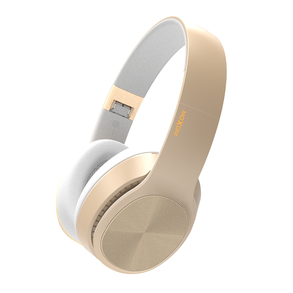 Slusalice Bluetooth Moxom MX-WL05 zlatne (MS)