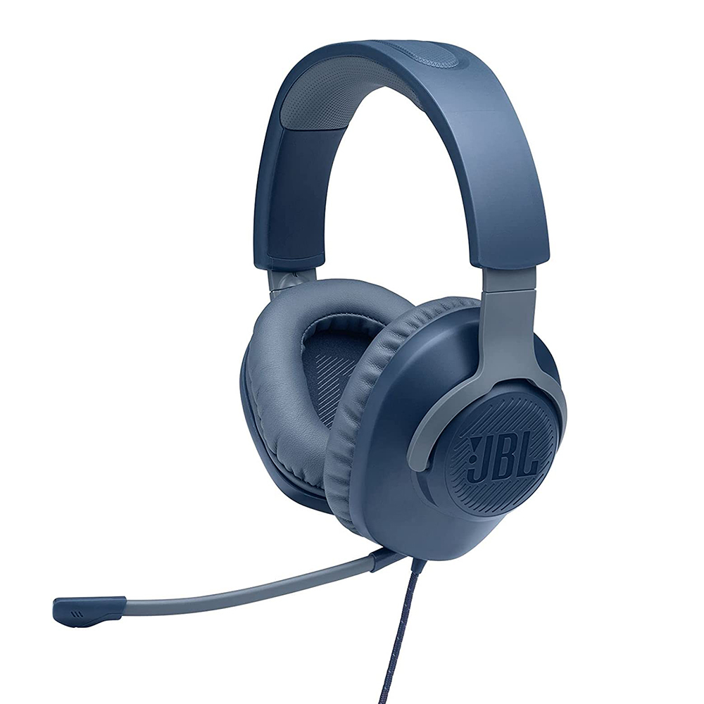 Slusalice JBL Quantum 100 Wired Over-Ear Gaming plave Full ORG (QUANTUM100-BL) (MS)
