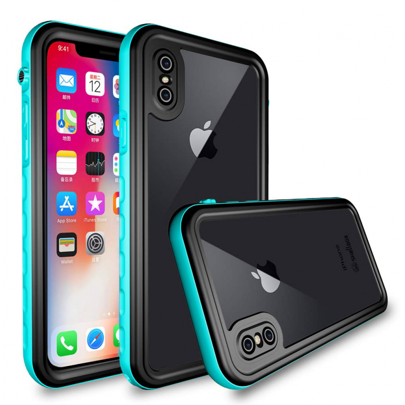 Vodootporna Zastitna maska (futrola) A new - iPhone X svetlo plava