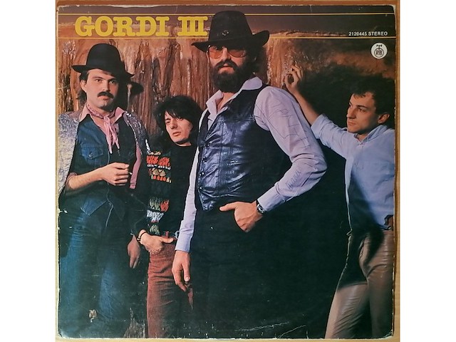 LP GORDI - Gordi III (1981) NM/VG+, ODLIČNA