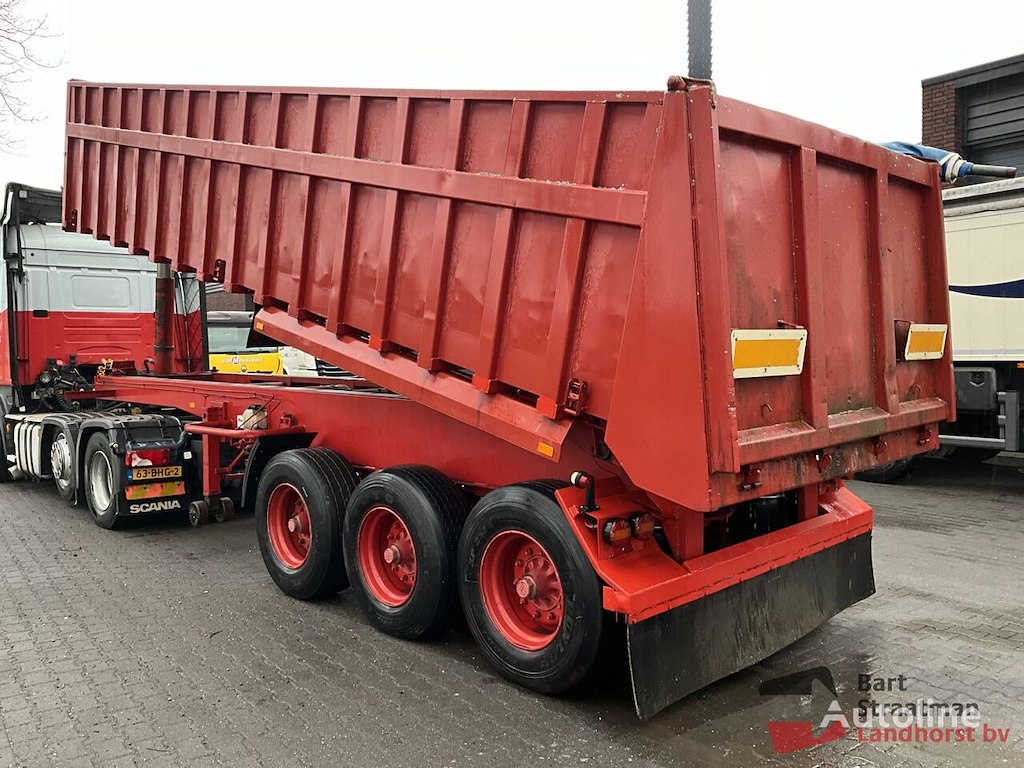 ATM OKA 42/56 3 assen stalen kipper met afdekzeil poluprikolica kipera