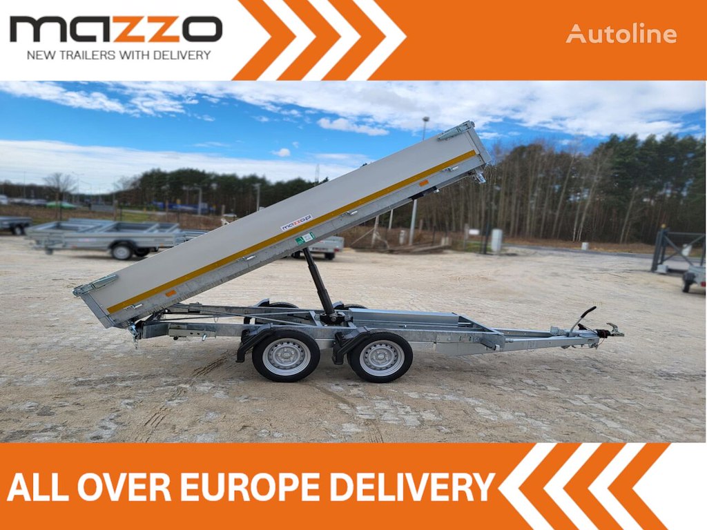 Nova Eduard 3116-4-33-2763-N 311x160x30cm 3-Way Tipper trailer with electric prikolica kiper