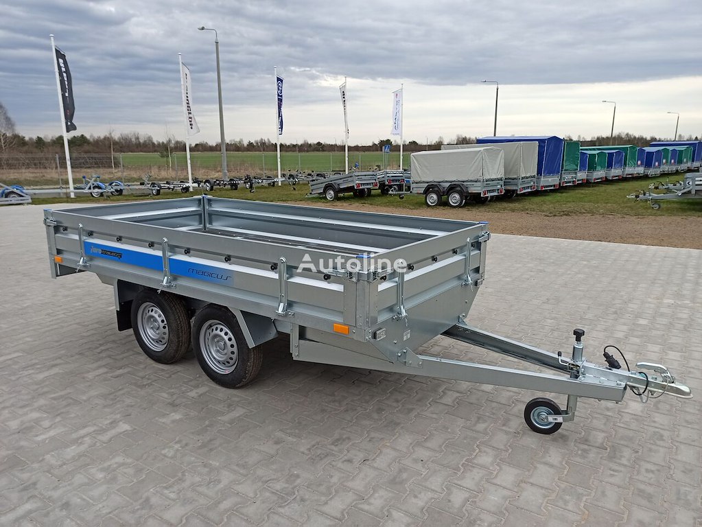 Nova Faro Trailers Magicus 300x150 cm 2 osie przyczepa skrzyniowa platforma auto prikolica