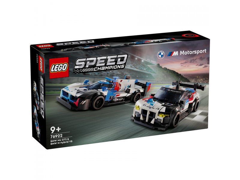 LEGO 76922 TRKAČKI AUTOMOBILI BMW M4 GT3 I BMW M HYBRID V8