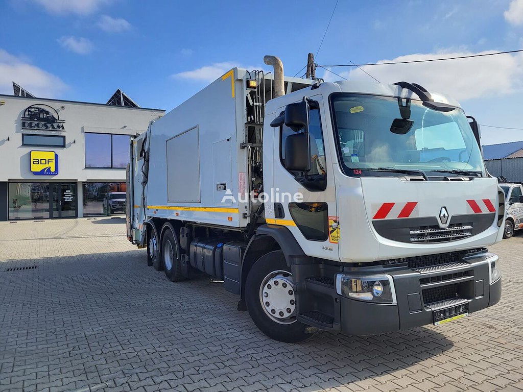 Renault Premium 380 dwukomorowa kamion za smeće