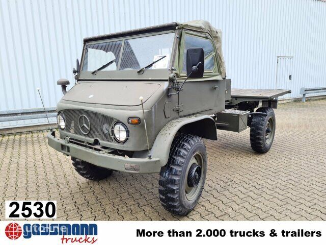 Mercedes-Benz Unimog 404 4x4 S Cabrio, Benziner univerzalna komunalna mašina