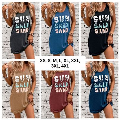 Sun, Salt, Sand haljina- ima od XS do 4XL-naručiva