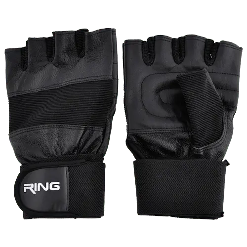 RING fitness rukavice ojačan steznik XL