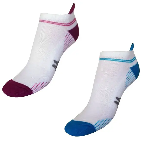 Kappa Čarape Maryse, Unisex, 2 para, Belo-ljubičaste i belo-plave