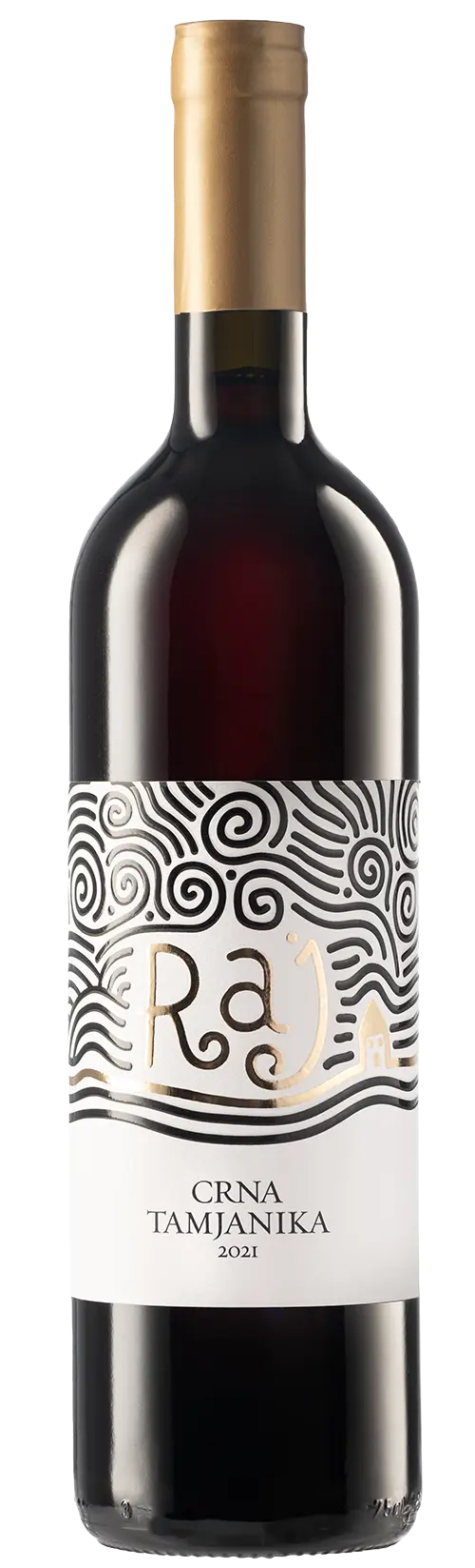 VINARIJA RAJ Crveno vino Crna tamjanika 0.75l