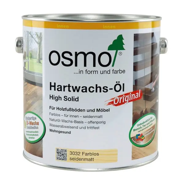 OSMO Tvrdo voštano ulje za terasu, Providno, Polumat, 0.75l, 3032