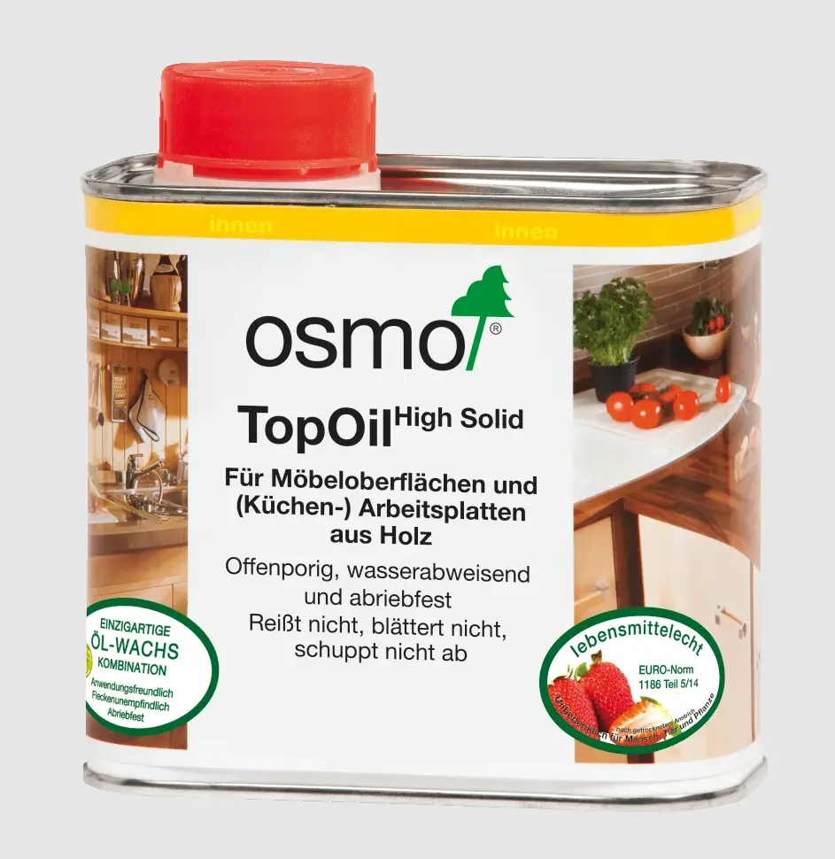 OSMO Top oil Ulje za zaštitu drveta, 0.5l, Providna polumat boja, 3028