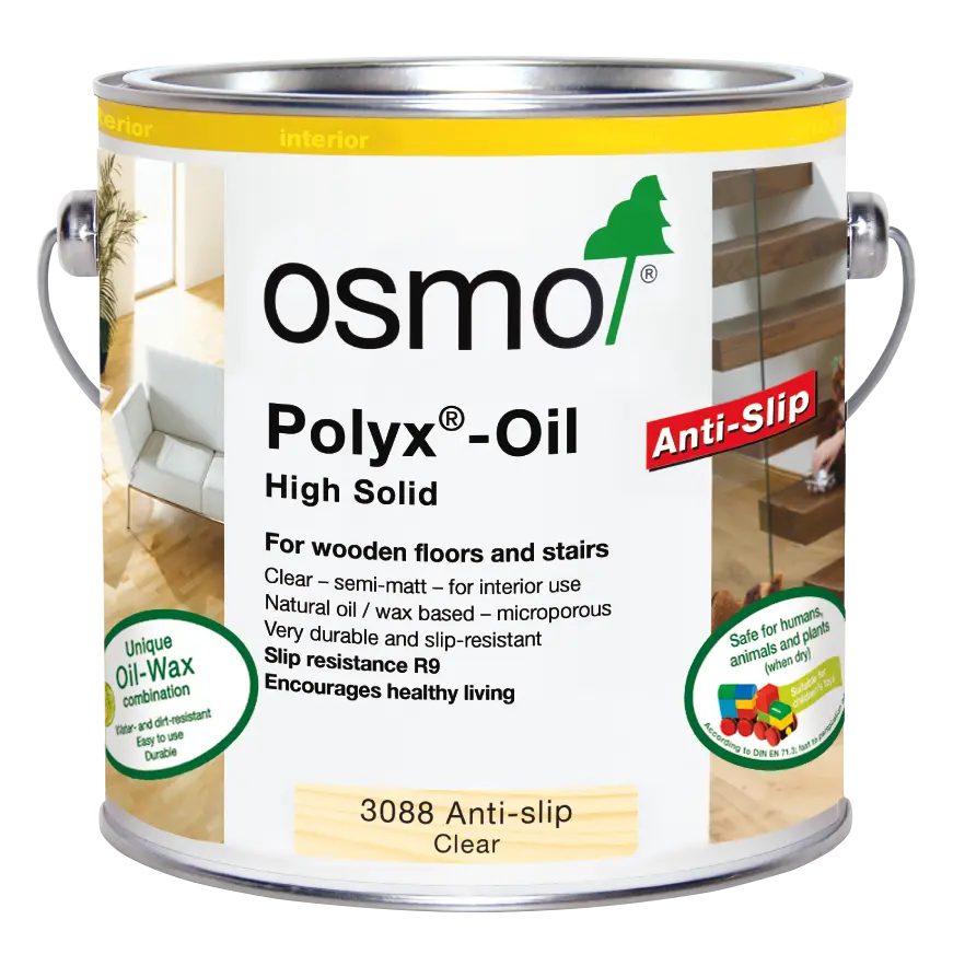 OSMO Tvrdo voštano ulje za drvo, Otporno na klizanje, 2.5l, Polumat, 3088