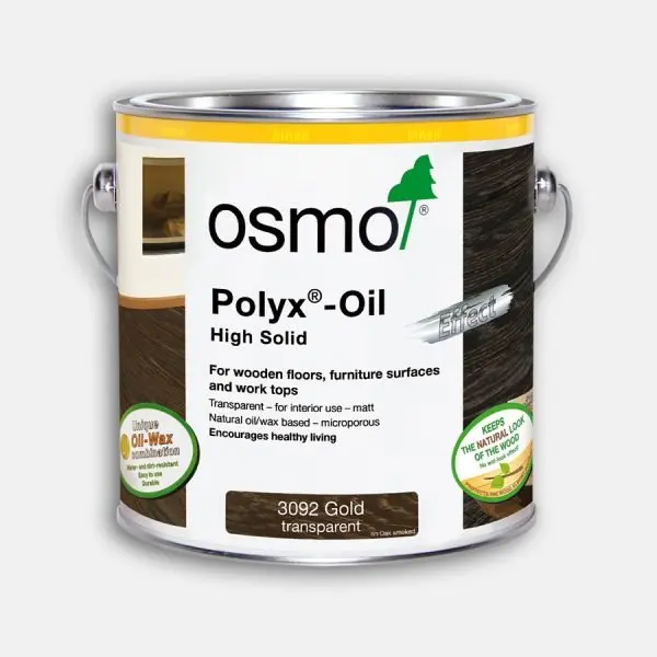 OSMO Effect Tvrdo voštano ulje, 2.5l, Zlatna, 3092