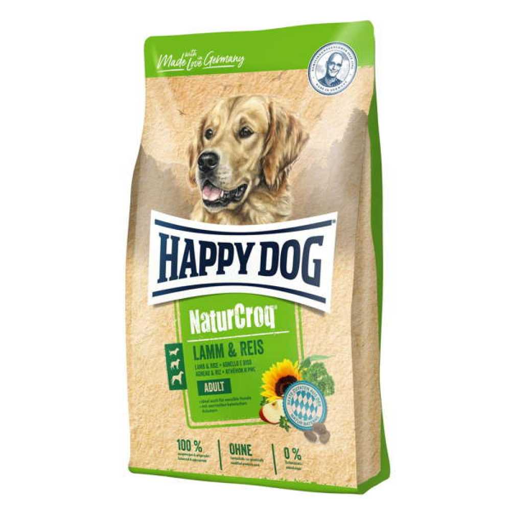 Happy Dog hrana za pse Naturcroq - jagnjetina i pirinač 15kg