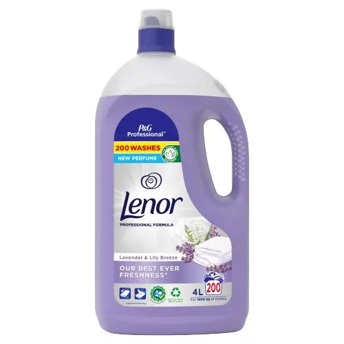 Lenor Professional Omekšivač za veš Lavander & Lilly Breeze 4l, 200 pranja