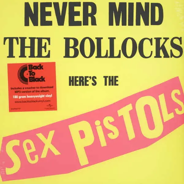 Sex Pistols Never Mind The Bollocks,Here's The(Back To Black) -