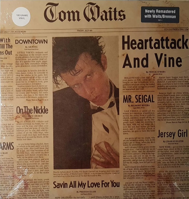 TOM WAITS - HEARTATTACK AND VINE