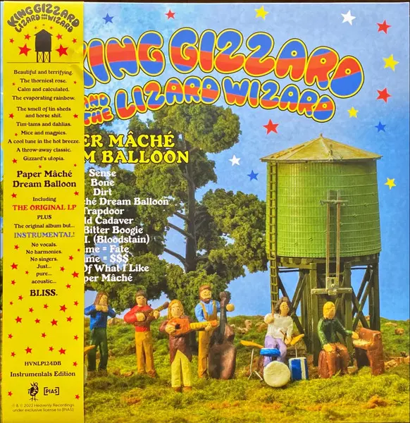 King Gizzard / Lizard Wizard - Paper Mache Dream Baloon Plus Instrumental