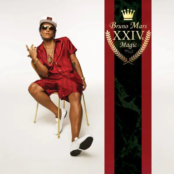 Bruno Mars - 24k Magic (clear vinyl)