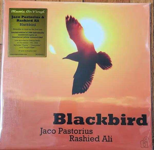 Pastorius, Jaco &amp; Rashied - Blackbird (yellow vinyl)
