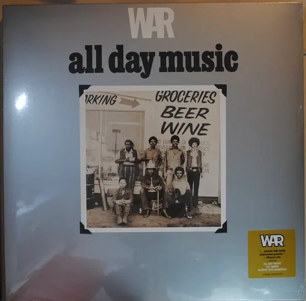 WAR - ALL DAY MUSIC LP