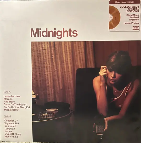 Swift,Taylor Midnights (Blood Moon Vinyl) -