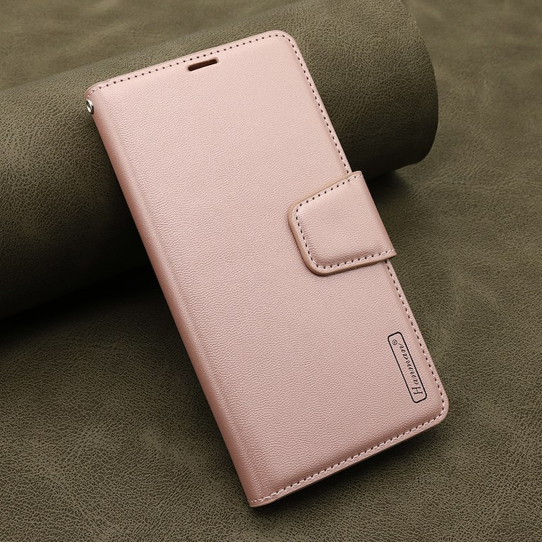 Xiaomi Redmi Note 12 - Zastitna maska (futrola) na preklop (bi fold) HANMAN II 5G svetlo roze (MS)