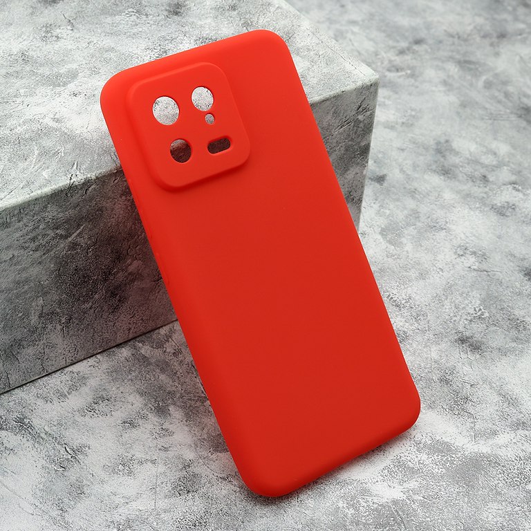 Xiaomi 13 - Zastitna maska (futrola) GENTLE COLOR crvena (MS)