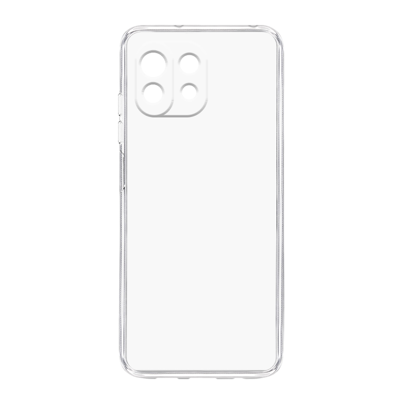 Xiaomi Mi 11 lite - Zastitna ultra tanka (skin) maska / futrola PROTECT providna (bela) (MS)