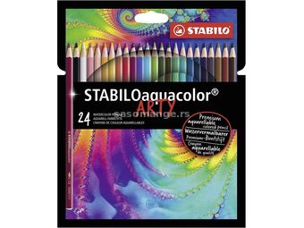 STABILO Drvene akvarel bojice Acquacolor Arty/ set 1/24