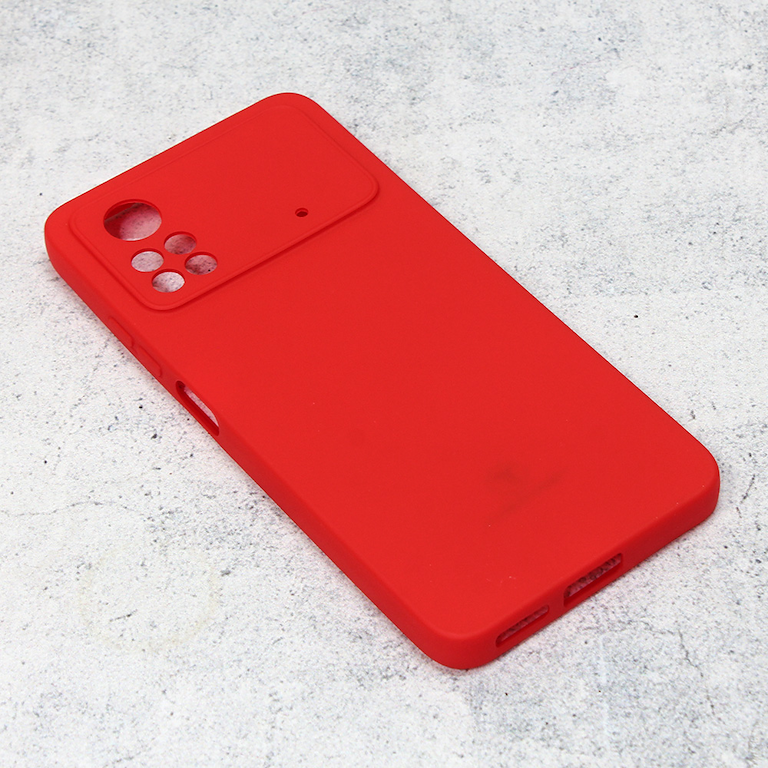 Xiaomi Poco X4 Pro 5G - Zastitna maska (futrola) Teracell Giulietta mat crvena