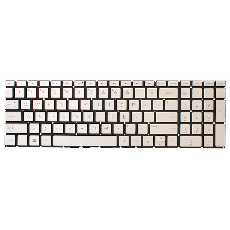 Tastatura - laptop HP 15-db siva
