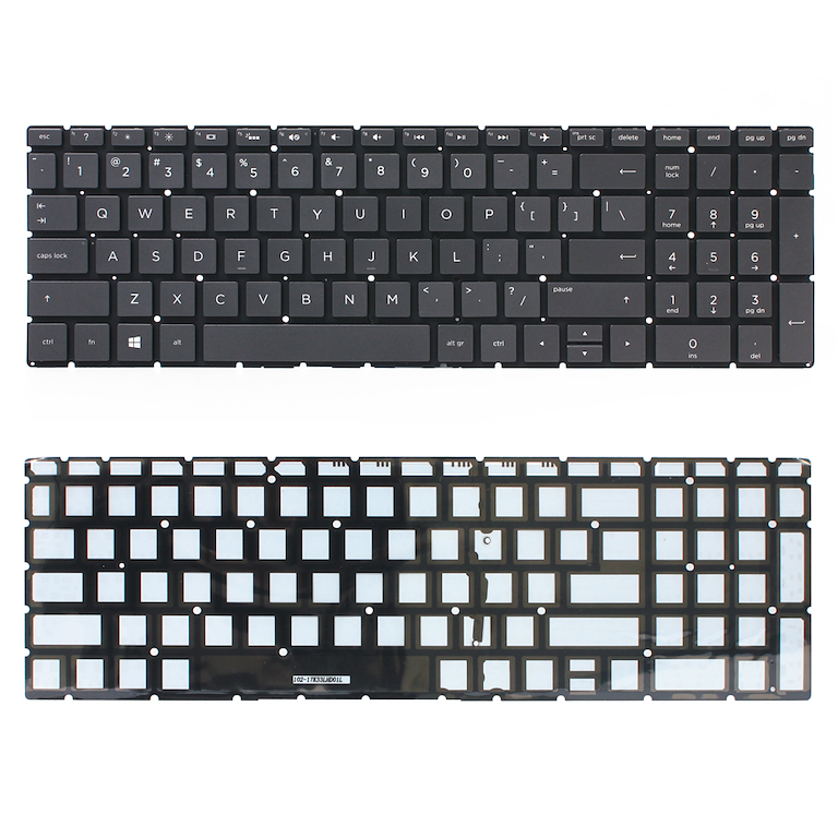 Tastatura - laptop HP 250 G7 siva