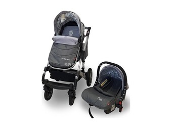 Kolica Za Bebe Gs-T106 Bbo Matrix Set - Siva